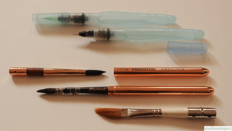 THE DIFFERENT TYPES OF PAINT BRUSHES; How To Choose The Right Brush
